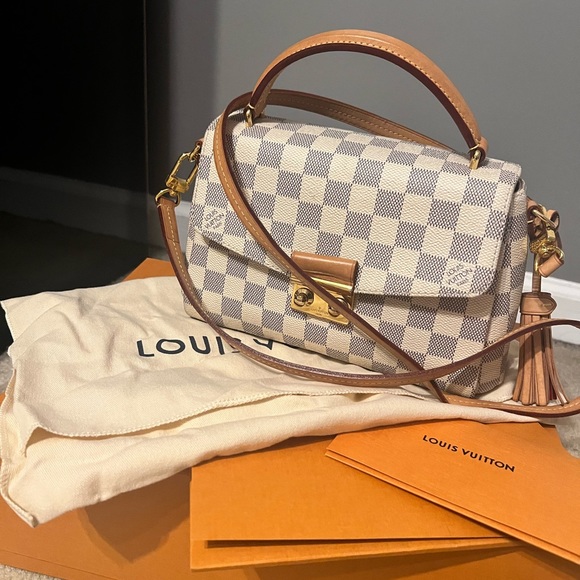 Bags | Louis Vuitton Croisette Damiar | Poshmark